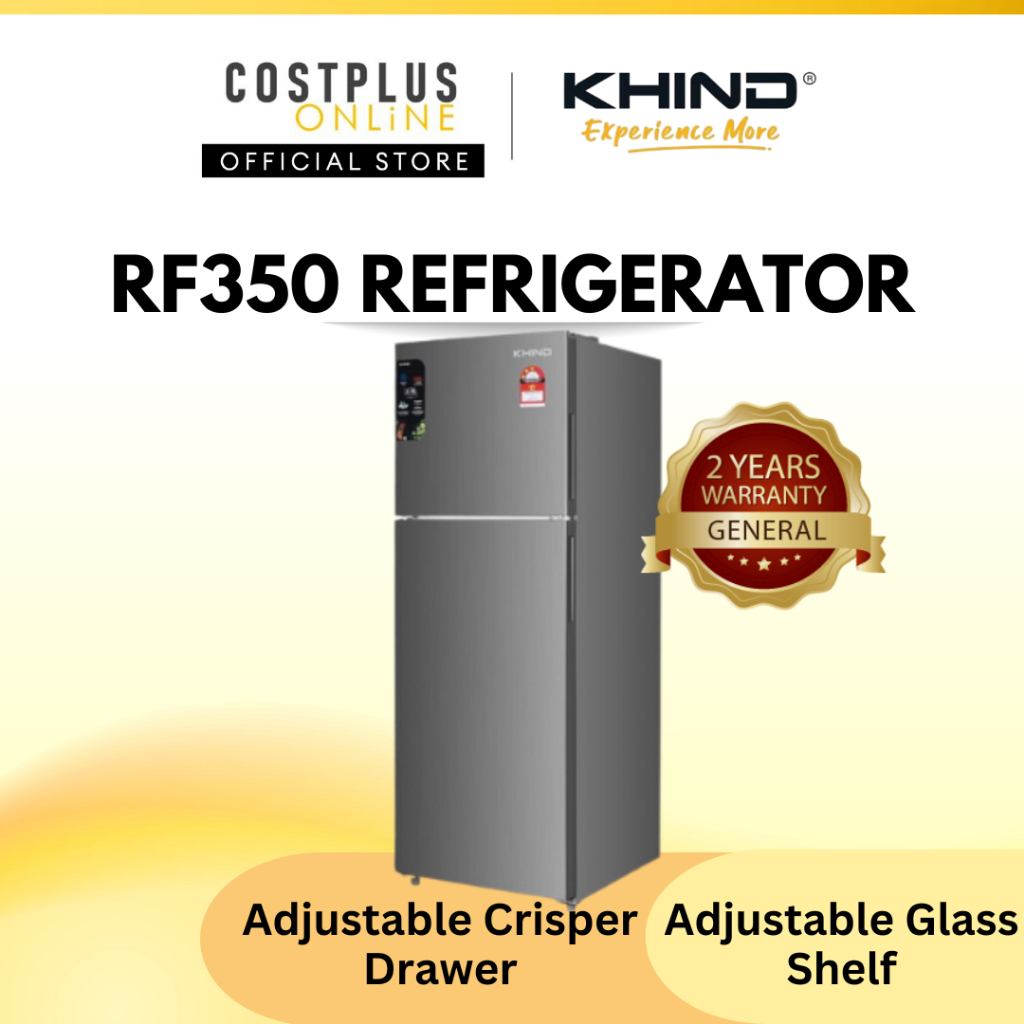 Khind RF160 |RF200 |RF270 |RF350 Fridge 1 Door 2 Door Peti Sejuk 冰箱 ...