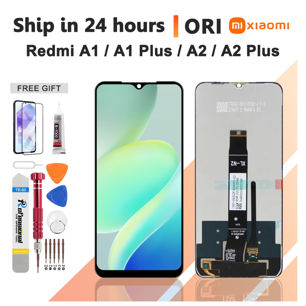 ORIGINAL LCD Redmi A1 A1+ Plus / A2 A2+ Plus Replacement components for ...