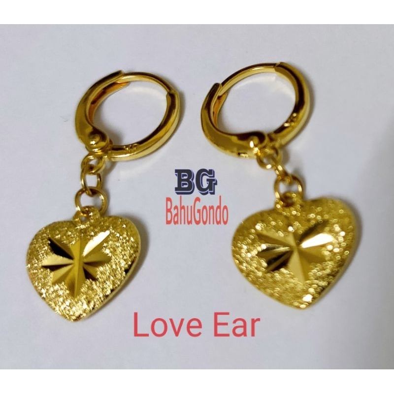 Anting- anting Tindikan Telinga Tembaga Emas | Shopee Malaysia