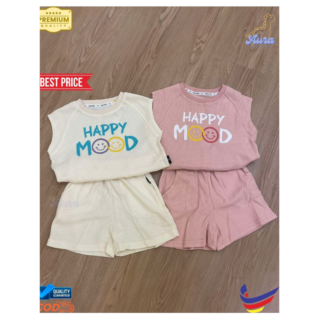 AURA 2024 Korean Summer Style Suit Sets Baju Budak Perempuan(READY ...