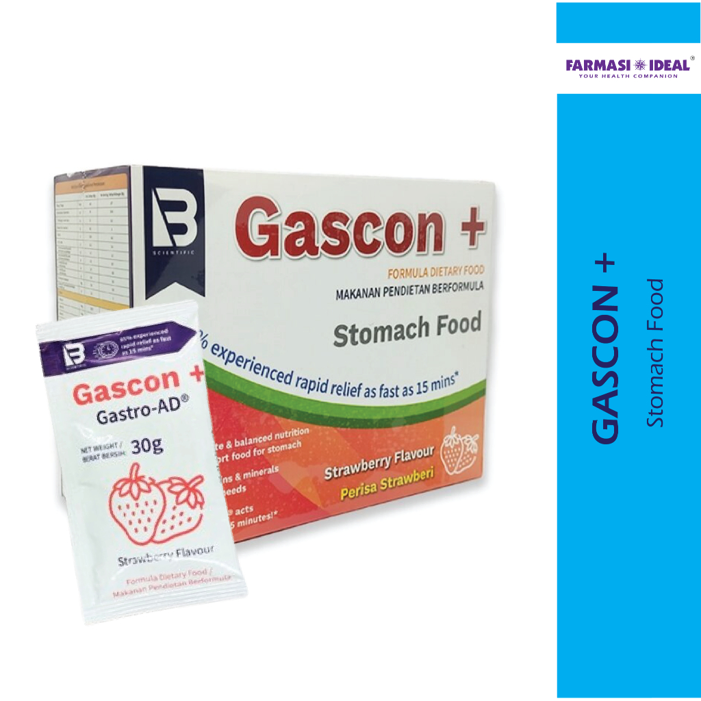 Gascon + Gastro-AD, 30g X 15s - Relief of heartburn symptoms and ...