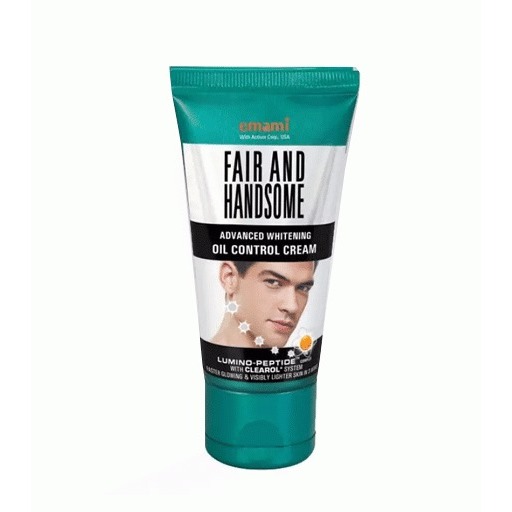 Emami Fair & Handsome Advanced Whitening Oil Control Cream-25g/50g and Face Wash-100g | Shopee ...