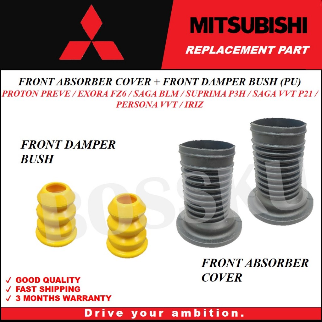 FRONT ABSORBER COVER/DAMPER BUSH(PU)-PROTON SAGA BLM/EXORA/PREVE ...