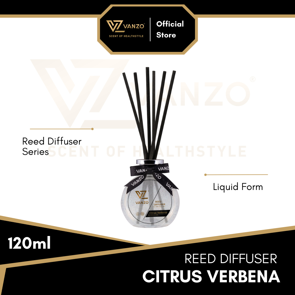 VANZO Reed Diffuser - Citrus Verbena (120ml) | Shopee Malaysia