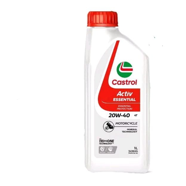Castrol Activ ESSENTIAL 4T 20W40 MINERAL ENGINE OiL (1L) | Shopee Malaysia