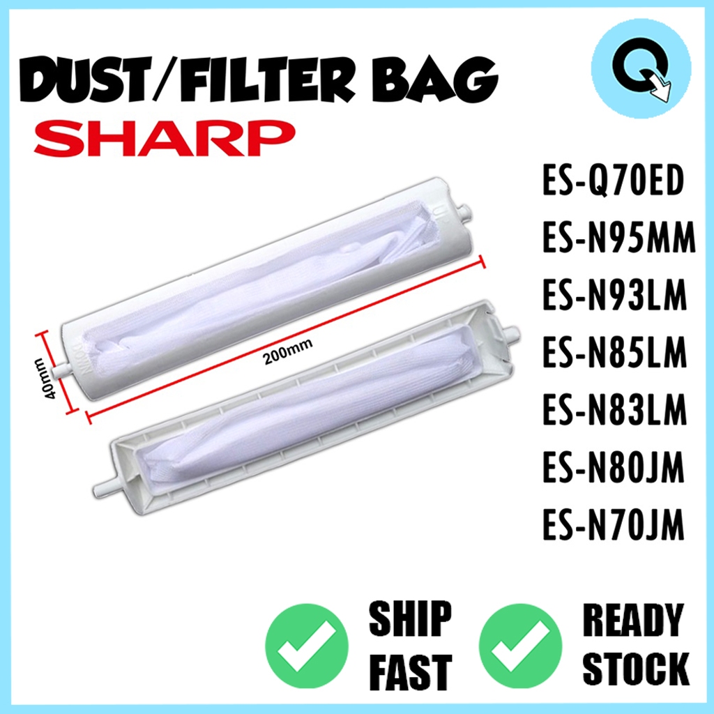 QFL Sharp Washing Machine Lint Dust Filter (LF-T22195) ES-Q70ED Penapis ...