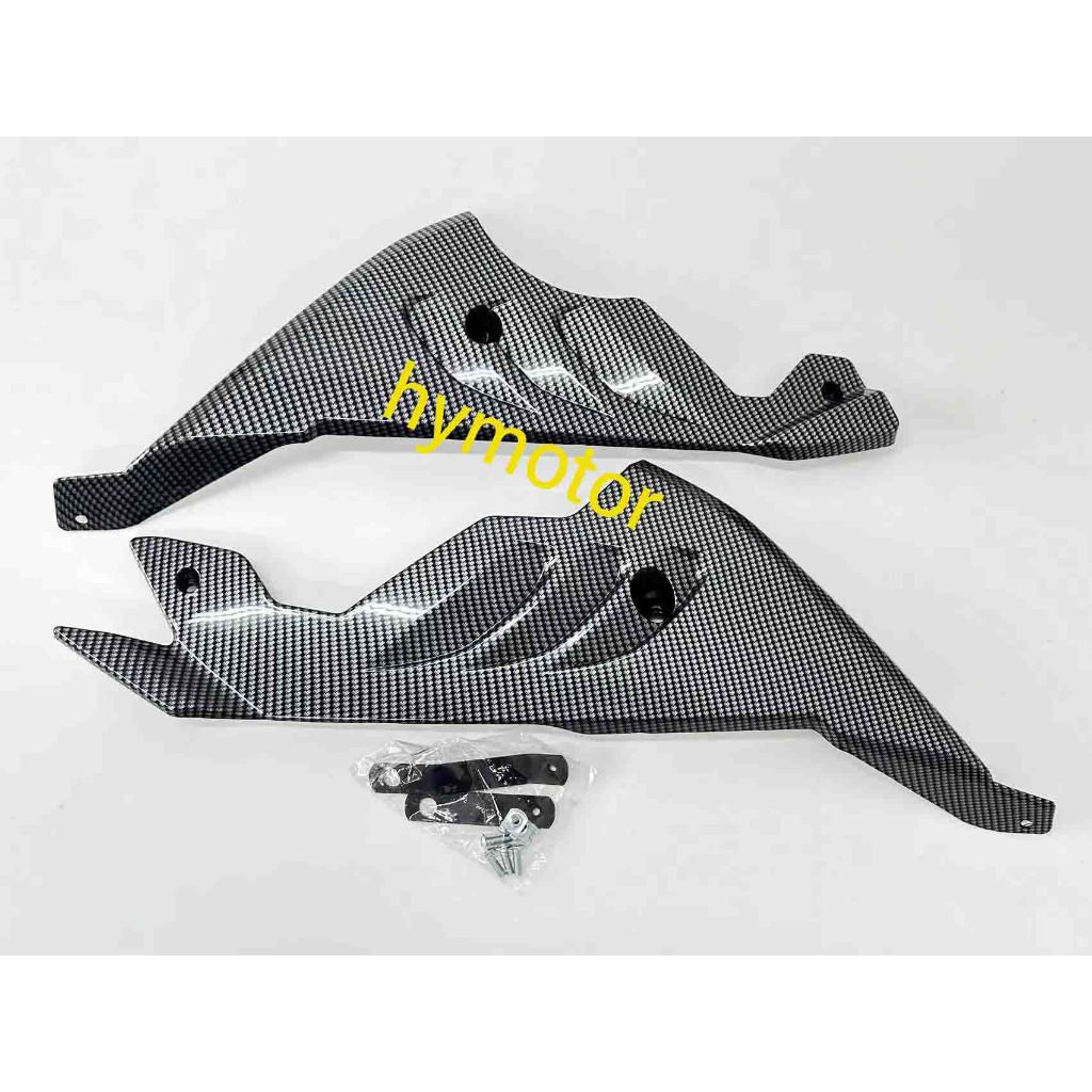 Bellypan Sampan Honda RSX150 BODY KIT COVER CARBON HONEYCOMB SIDE COVER ...