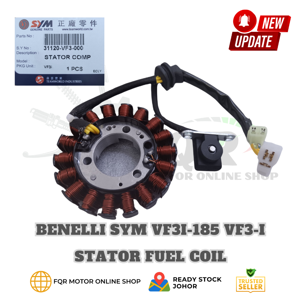 BENELLI SYM VF3I VF3I185 SYM185 VF3 FI FUEL INJECTION STATOR FUSE FUEL ...
