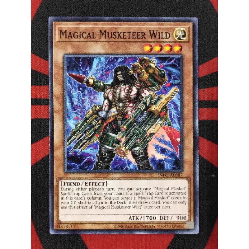 YUGIOH KONAMI INFO-AE087 Magical Musketeer Wild (Common) | Shopee Malaysia