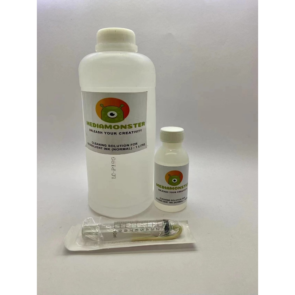 Eco Solvent / UV Ink Head Cleaning Solution Normal/Premium/Extreme ...
