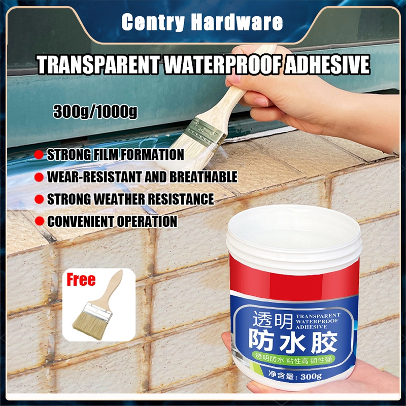 1000ML/300ML Transparent Waterproof Invisible Adhesive Mighty Sealant ...