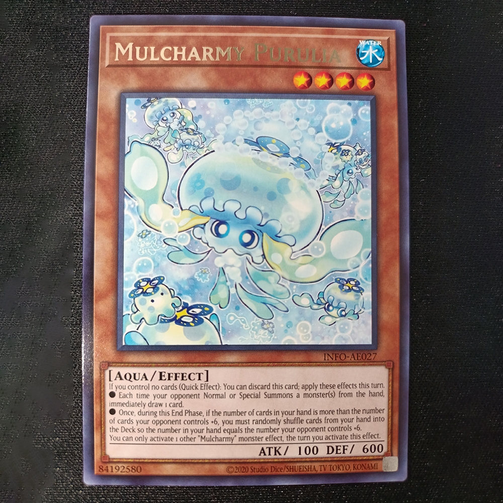 YUGIOH INFO-AE027 Mulcharmy Purulia [R] | Shopee Malaysia