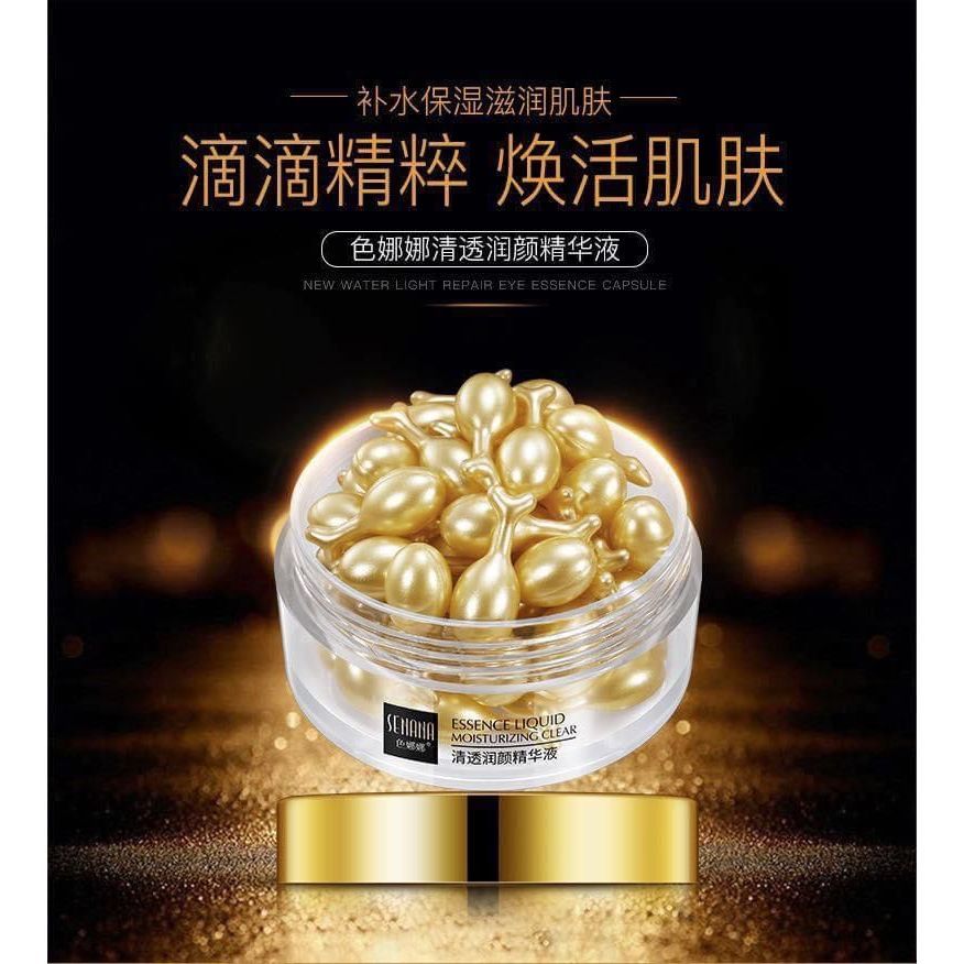 SENANA Marina Moisturizing Clear Essence Liquid 色娜娜清透润颜精华液 | Shopee ...