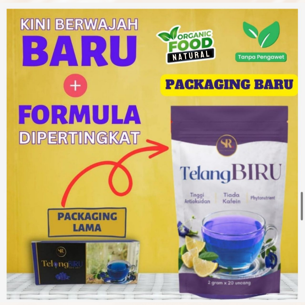 Teh Telang Biru Safa Teh Bunga Telang Original Hq - Ready Stock ...