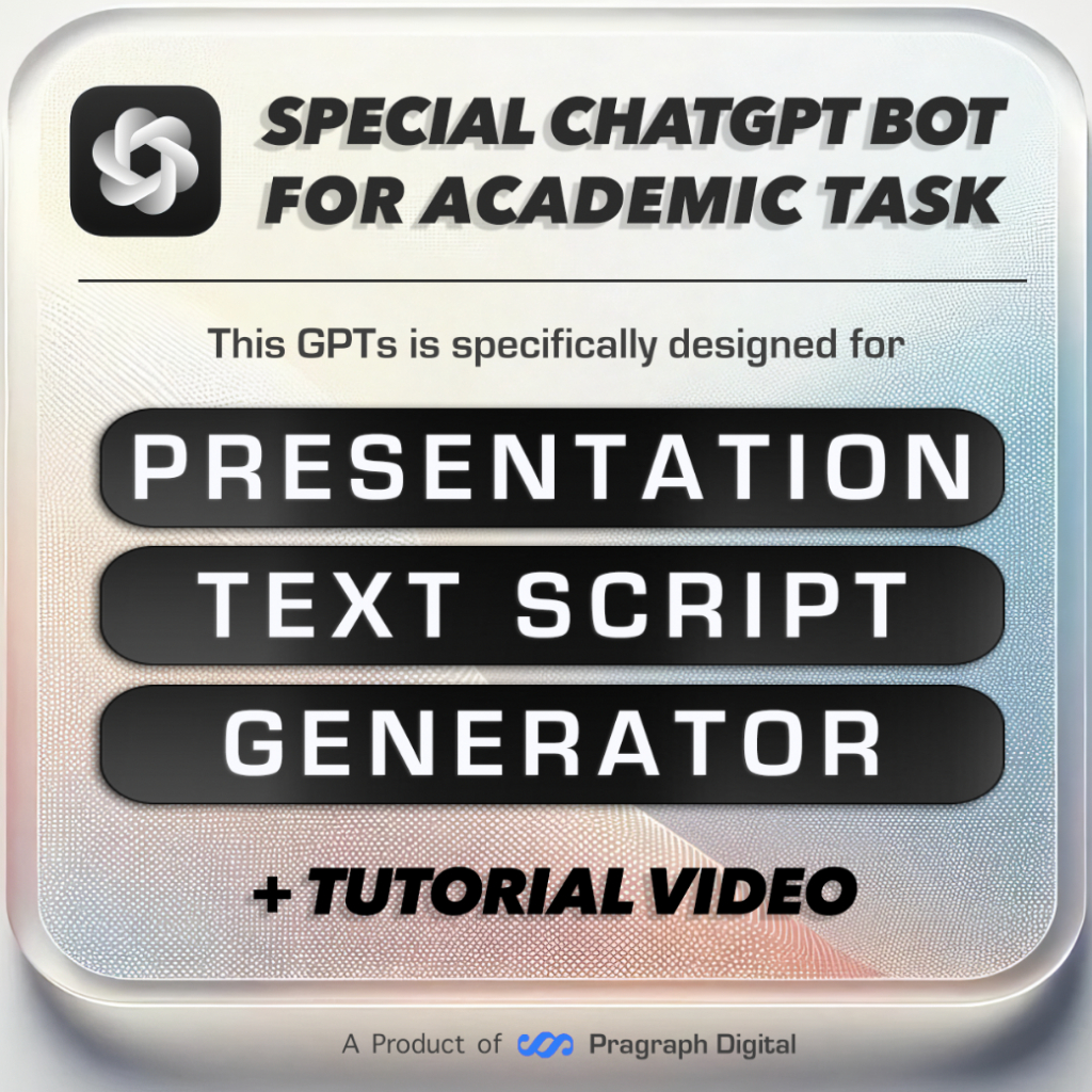 𝐏𝐫𝐞𝐬𝐞𝐧𝐭𝐚𝐭𝐢𝐨𝐧 𝐒𝐜𝐫𝐢𝐩𝐭𝐬 𝐆𝐞𝐧𝐞𝐫𝐚𝐭𝐨𝐫 | 𝑺𝒑𝒆𝒄𝒊𝒂𝒍 𝑪𝒉𝒂𝒕𝑮𝑷𝑻 𝒕𝒐 𝑨𝒖𝒕𝒐𝒎𝒂𝒕𝒆 𝑨𝒄𝒂𝒅𝒆𝒎𝒊𝒄 𝑻𝒂𝒔𝒌 | Money Back ...