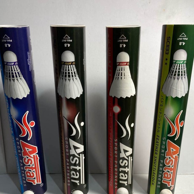 Astar Badminton feather shuttlecock 12pcs (SC1130 5star,SC1131 4star ...