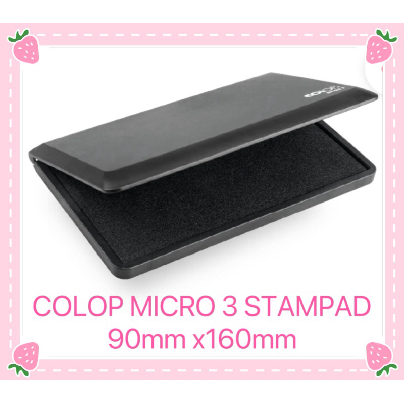 COLOP STAM PAD MICRO 3 (90mm x160mm) | Shopee Malaysia