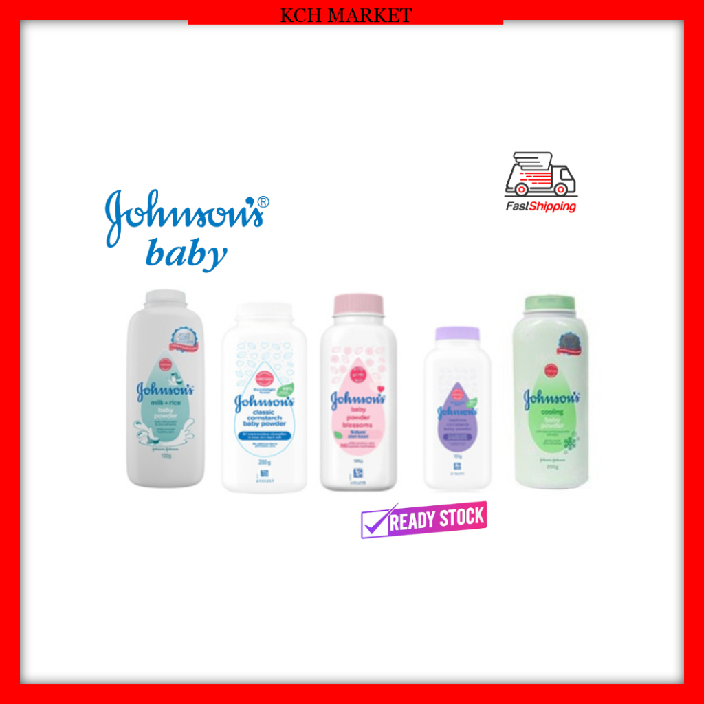 🔥Ready stock🔥Johnson's Baby Powder Cornstarch /Regular/Blossoms/Milk ...