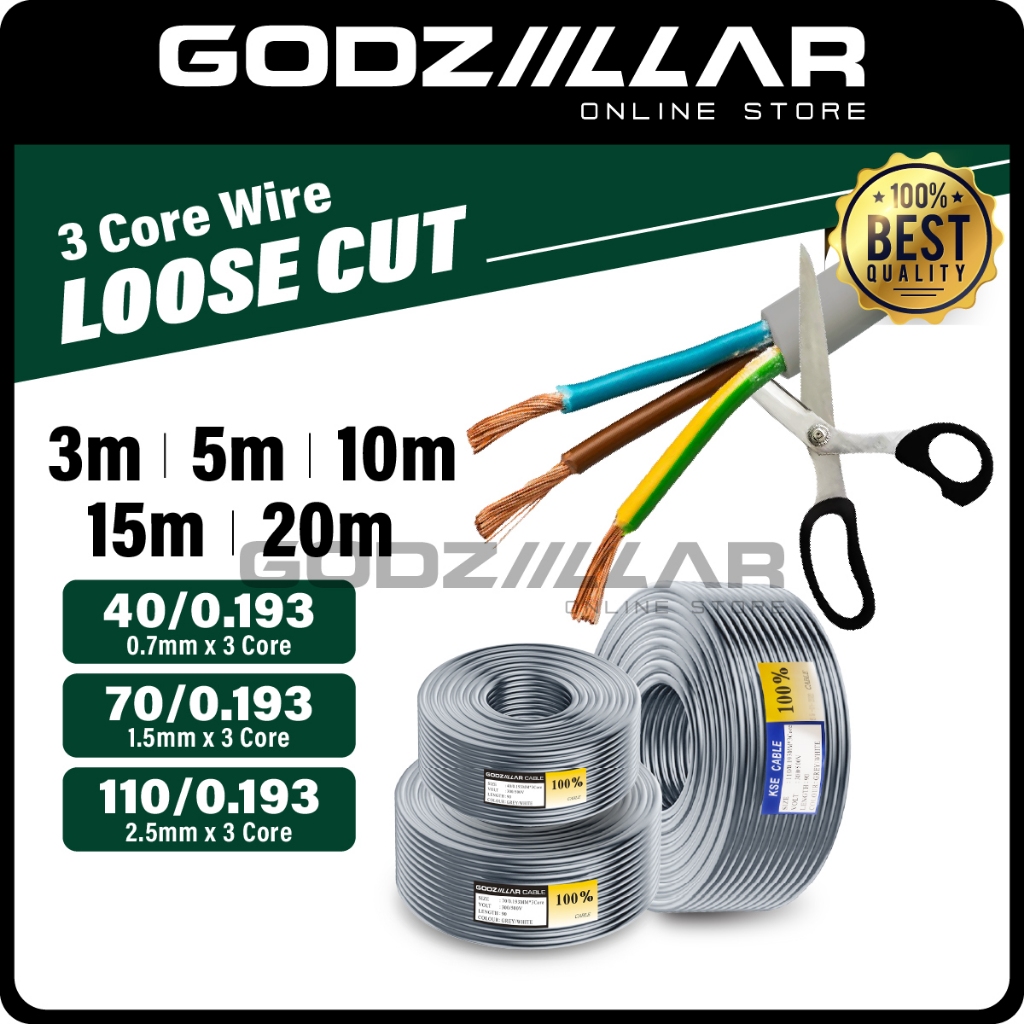 Buy cable 3 core Online With Best Price, May 2026 | Shopee Malaysia