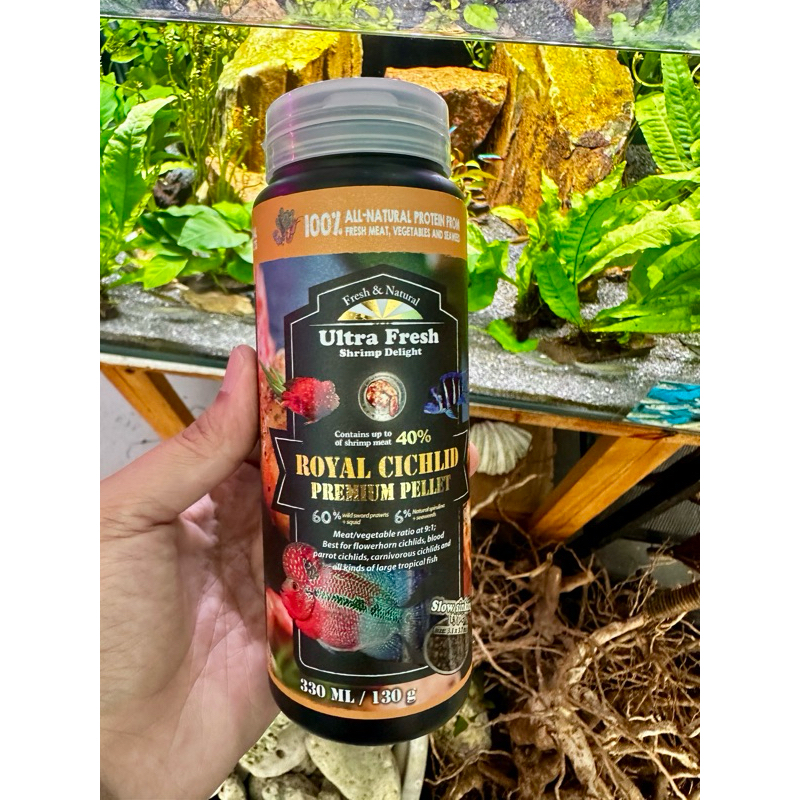 AZOO Ultra Fresh Royal Cichlid 130g 🐟 PREMIUM QUALITY 🔥 | Shopee Malaysia