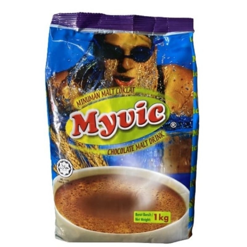Myvic Chocolate Malt Drink 1kg | Shopee Malaysia