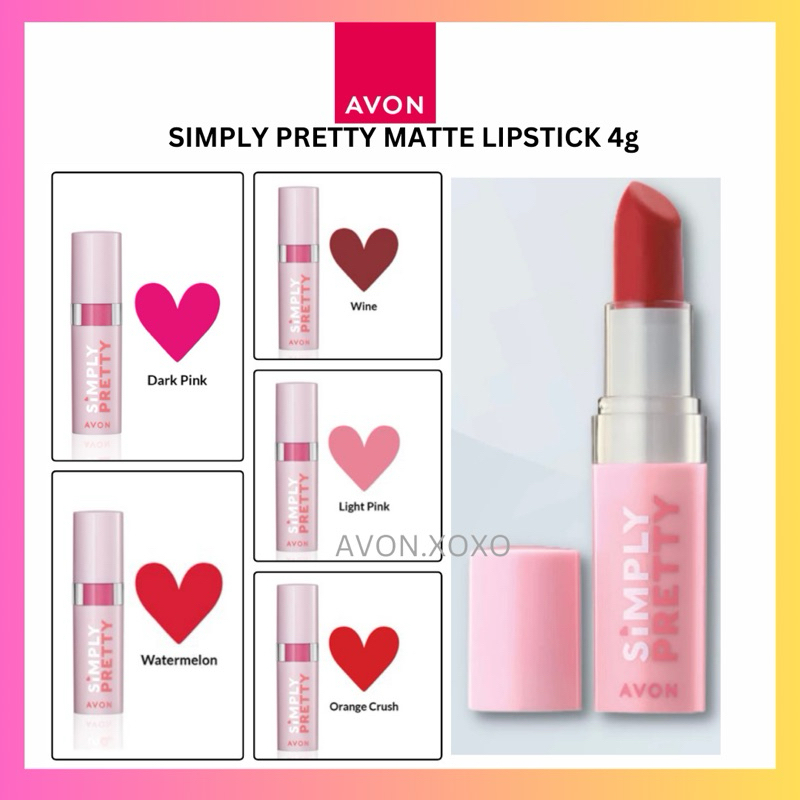 Simply Pretty Matte Lipstick 4g | Shopee Malaysia
