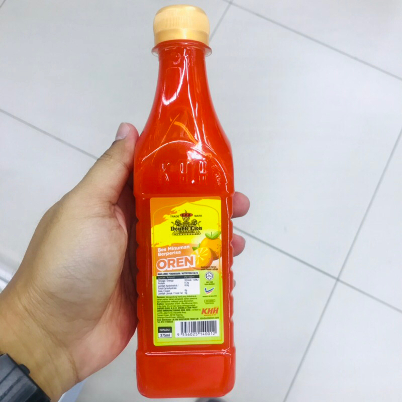 Double Lion Bes Minuman Berperisa Oren 375ml | Shopee Malaysia