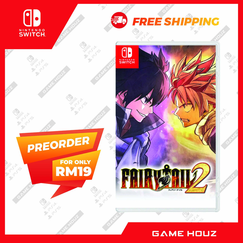 PRE ORDER (Switch) Fairy Tail 2 (AS ENG) & (AS CHN) | Shopee Malaysia