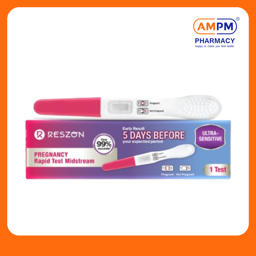 AiPHARMA RESZON Pregnancy Rapid Test Midstream (1's) | Shopee Malaysia