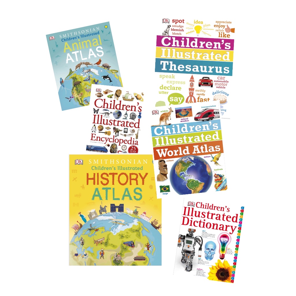 (eBook PDF) COMBO SET 6 in 1 : DK Children’s Illustrated Reference ...