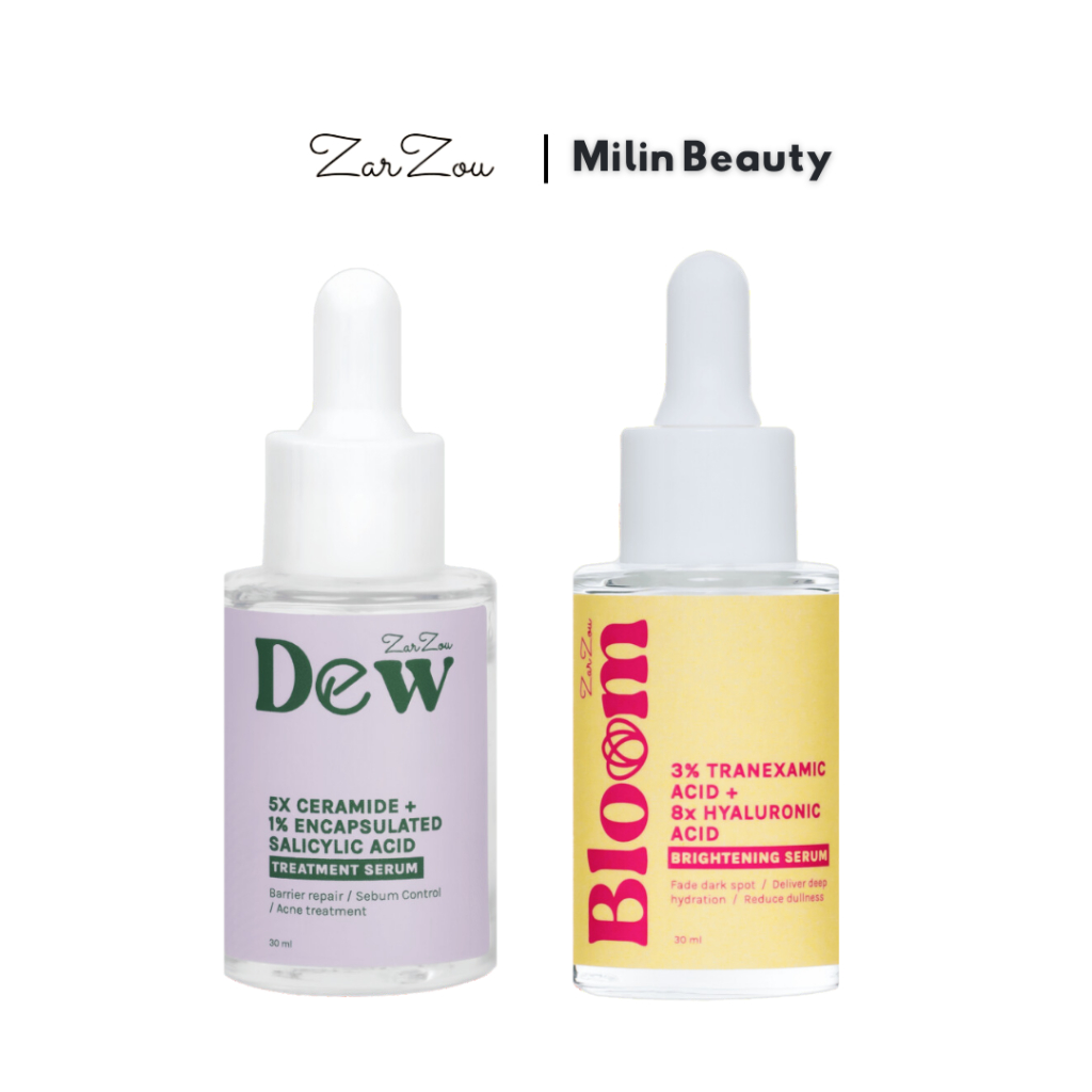 ZarZou Bloom - Brightening Serum 30ml / Dew - Treatment Serum 30ml | Shopee Malaysia