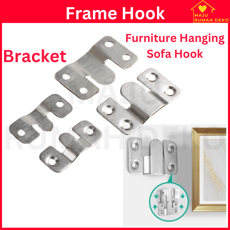 Maju Solid Stainless Steel Sofa Hook Clip Furniture Connector Frame ...