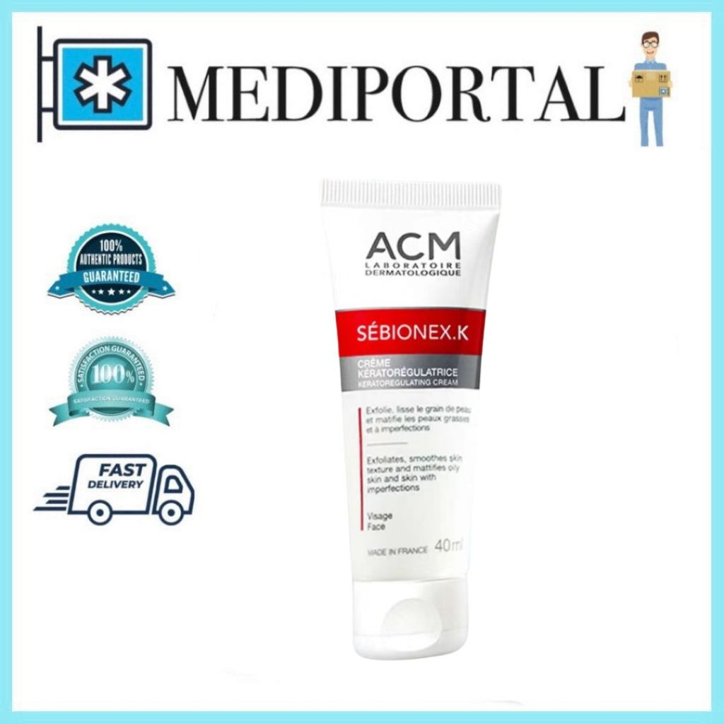 Mediportal ACM Sebionex K. Keratoregulating Cream 40ML | Shopee Malaysia