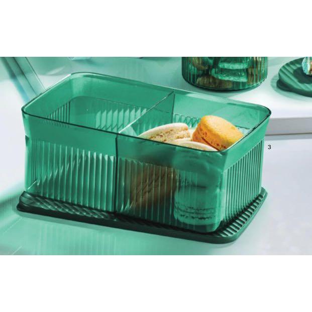 Tupperware Snack it Keeper 1.75L Beautiful Elegant Green Colour # ...
