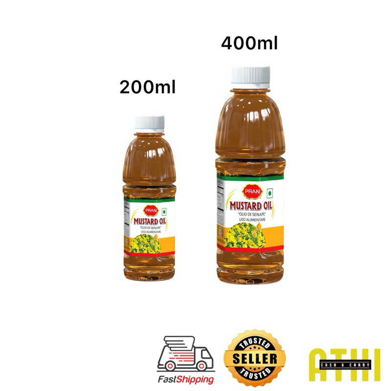 PRAN Mustard Oil 200g / 400g | Shopee Malaysia
