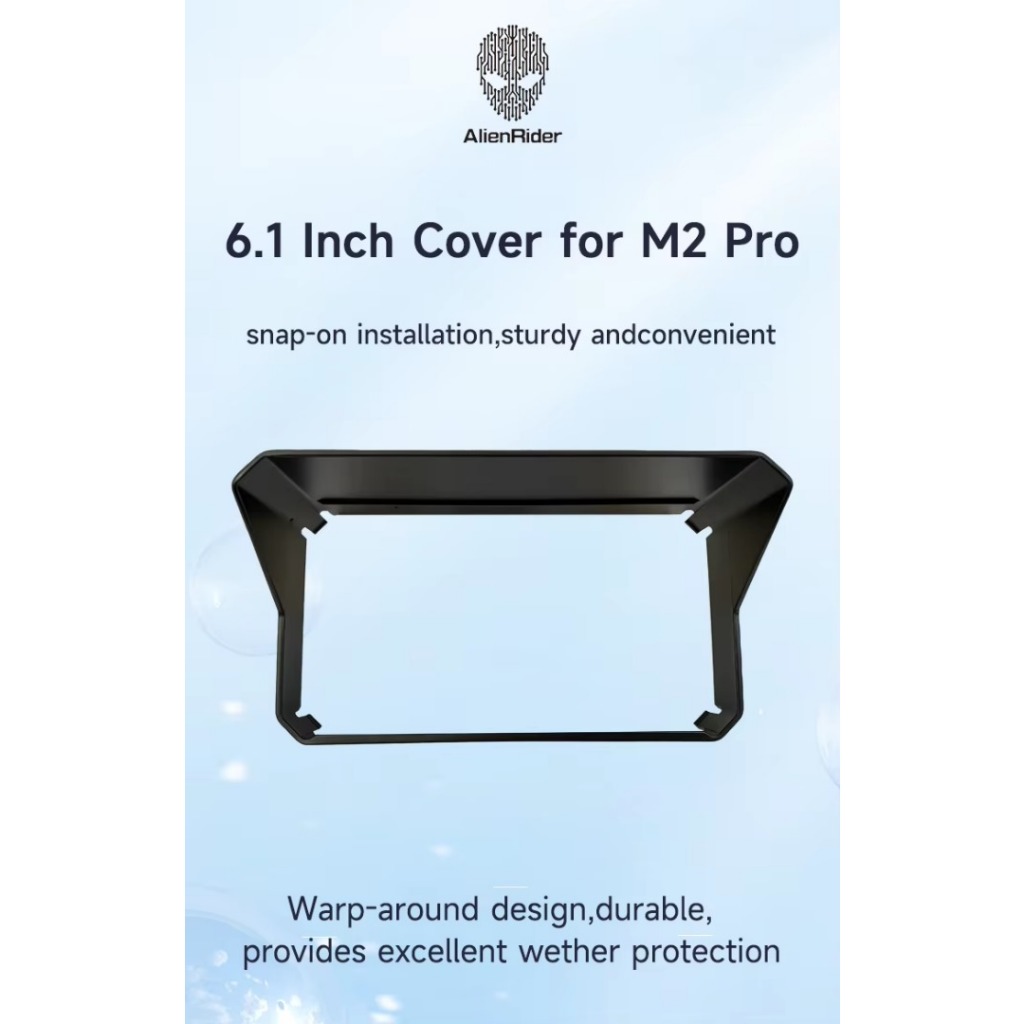 AlienRider Motorcycle Riding System 6.1 Inch Cover for M2 M12 Pro ...