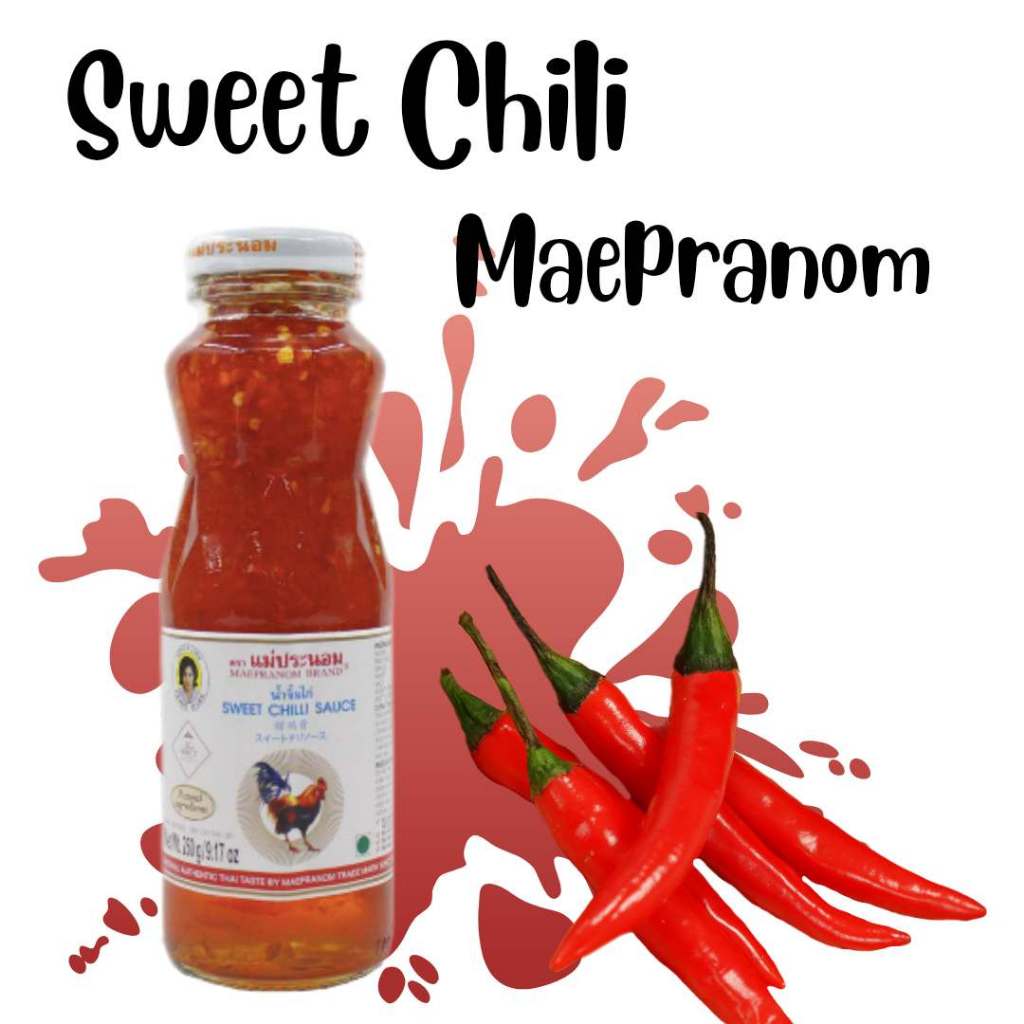 Sauce Sos Cili Chili Thai Halal Sedap Pedas Manis Maepranom Sweet Chili ...