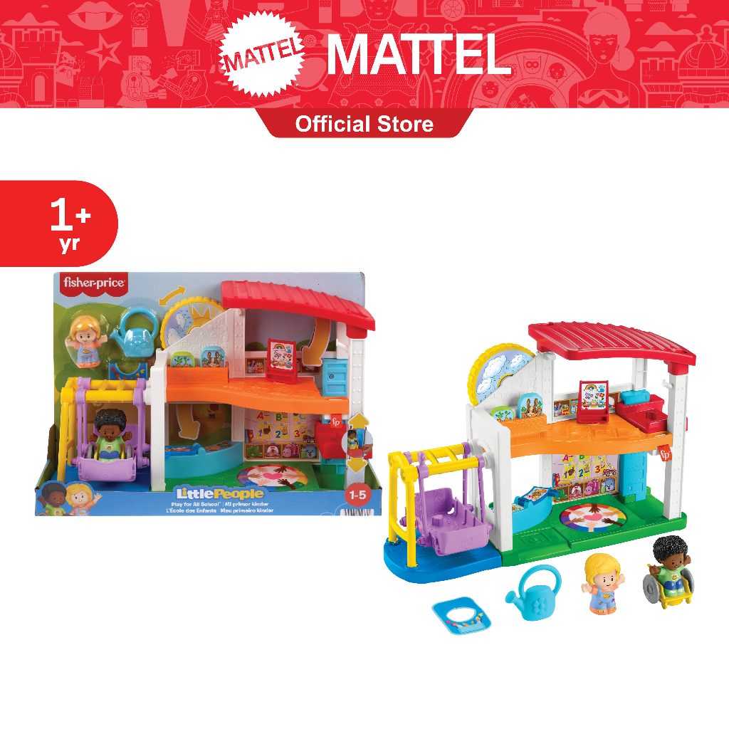 Fisher-Price Little People Play For All School Toddler Playset With ...