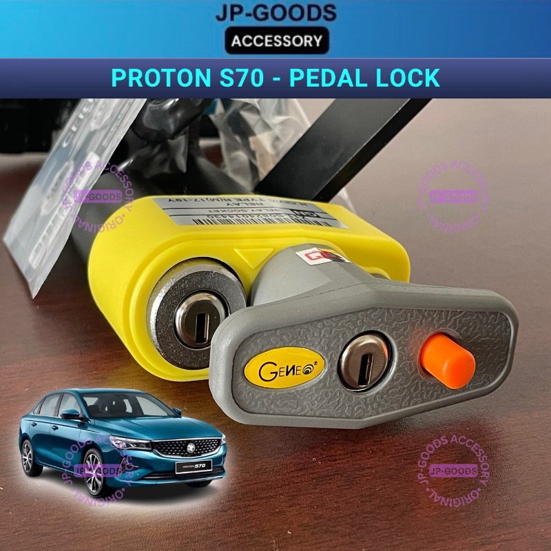 Proton S70 2023 2024 Car Pedal Lock Double Safety Geneolock Accessories ...