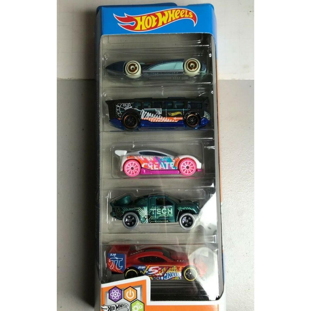 [ORI] HOT WHEELS HOTWHEELS - HW Design Lab 5-Pack (2021) | Shopee Malaysia