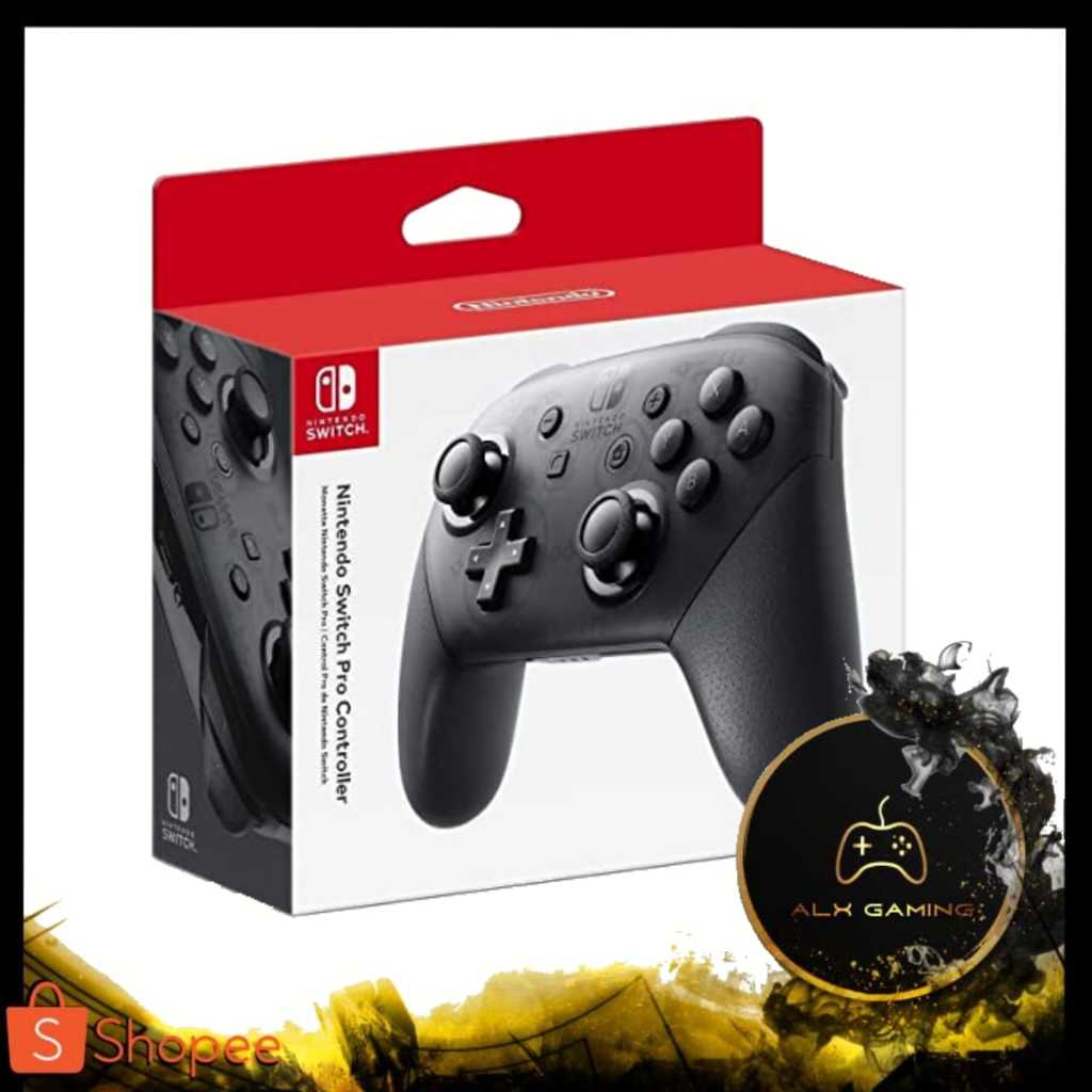 Nintendo Switch Pro Controller (Black) 任天堂遥控器手柄 | Shopee Malaysia