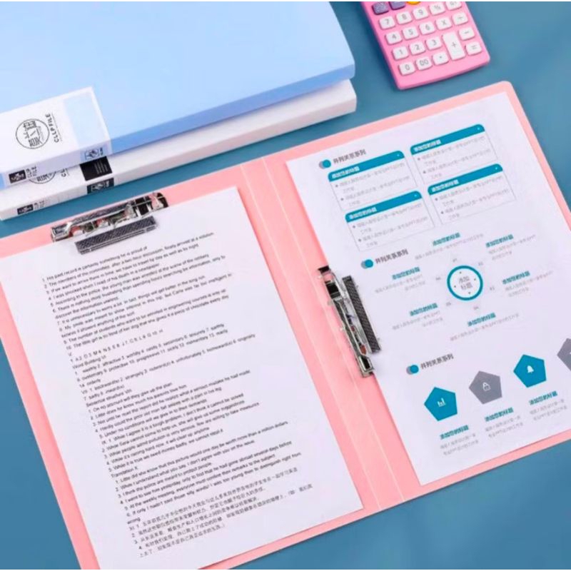 A4 Lever File/ File/ Steel Spring | Shopee Malaysia