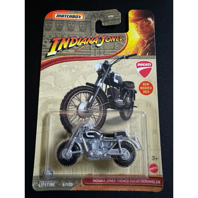 Matchbox Indiana Jones Themed Ducati Scrambler | Shopee Malaysia