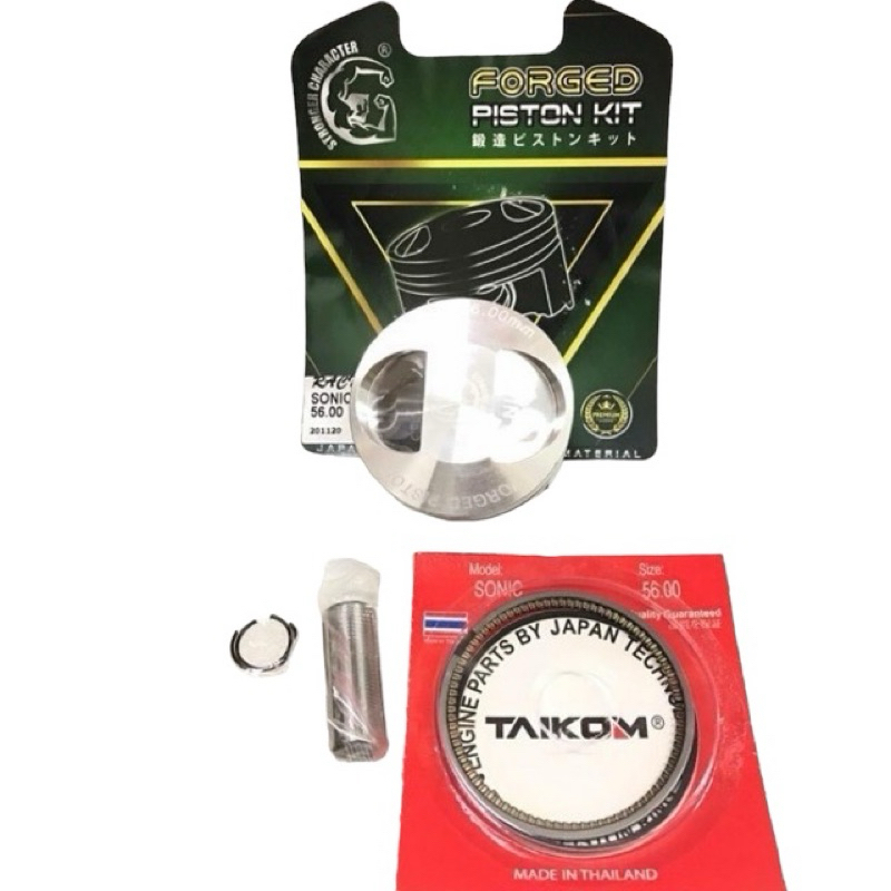SONIC FORGED PISTON SET TAIKOM KGH 53MM~67MM TAIKOM STRONGER CHARACTER ...