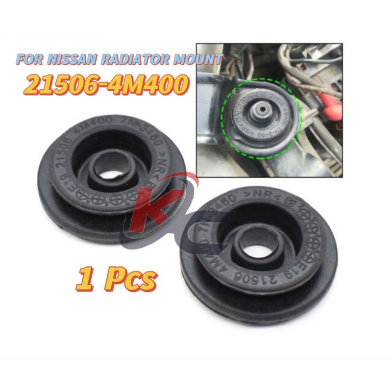 Nissan Radiator top mounting Bush rubber upper ring Sentra Latio Livina ...
