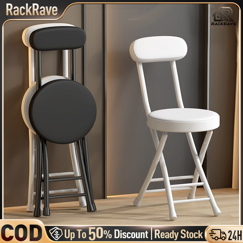 RR-Easy Folding Chair Portable Outdoor Chair Backrest Leisure Chair ...