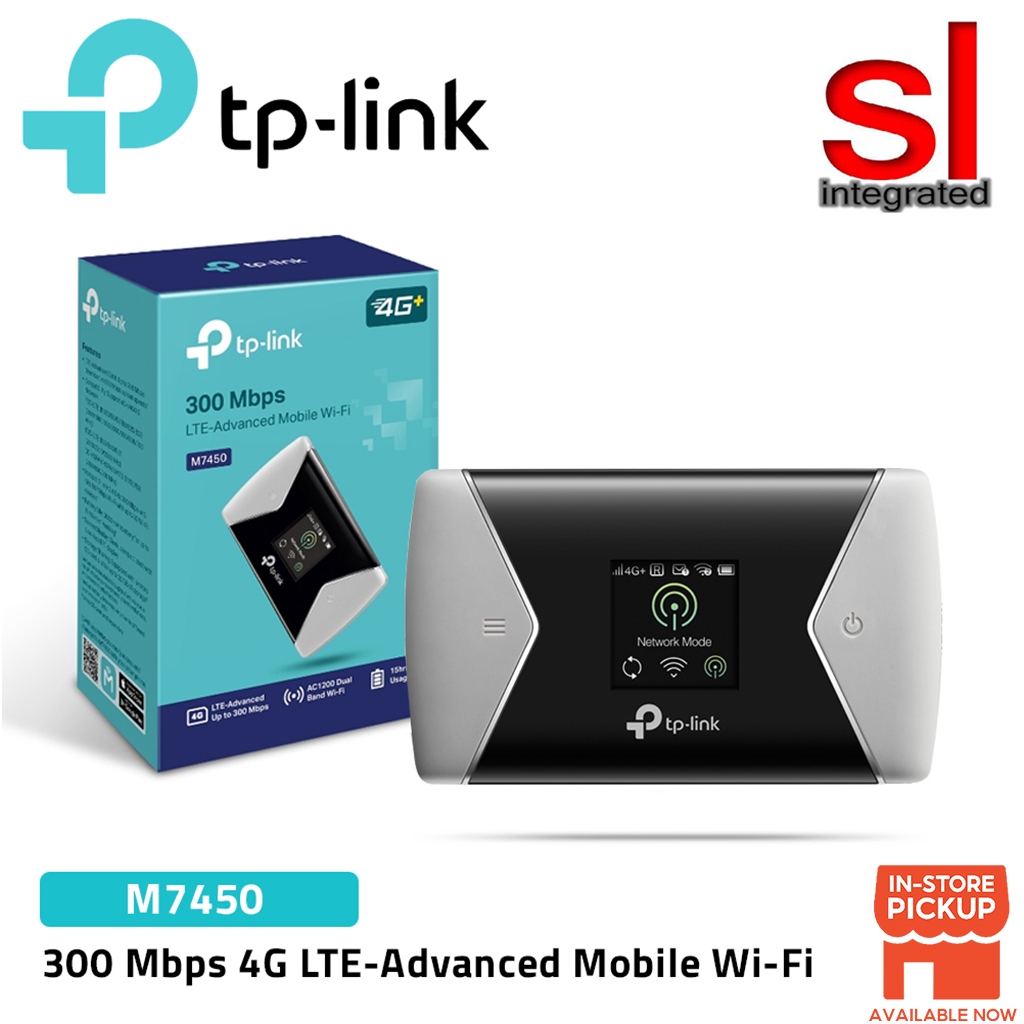 TP-Link M7450 300 Mbps 4G LTE-Advanced Mobile Wi-Fi | Shopee Malaysia