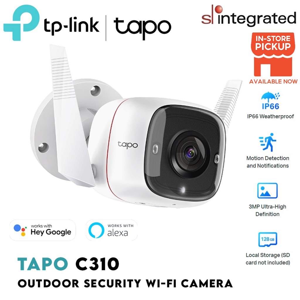 TP-Link TAPO C310 Ultra-High-Definition 3MP definition Wireless WiFi Smart Security IP66 Outdoor ...