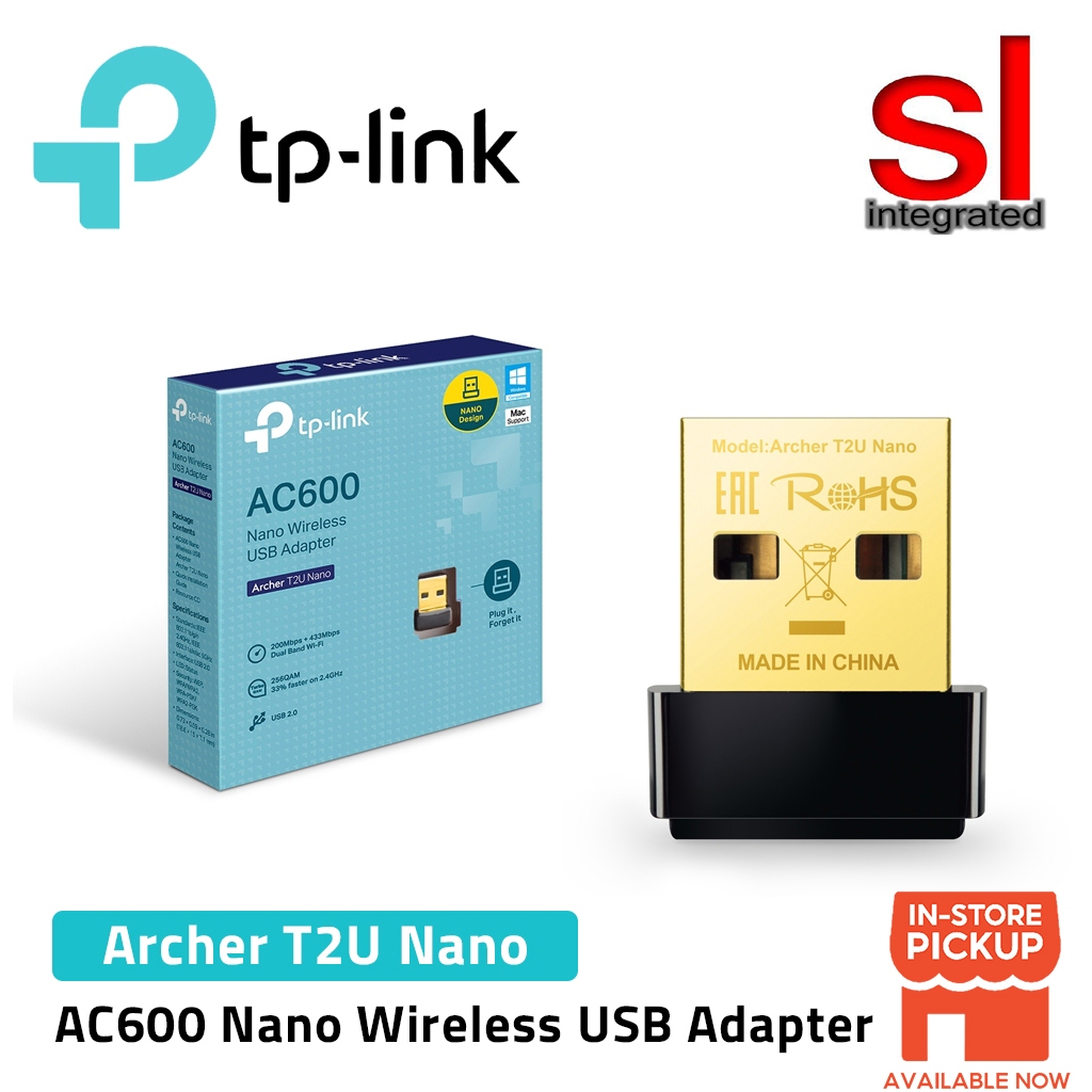 TP-Link Archer T2U Nano AC600 Nano Wireless USB Adapter | Shopee Malaysia