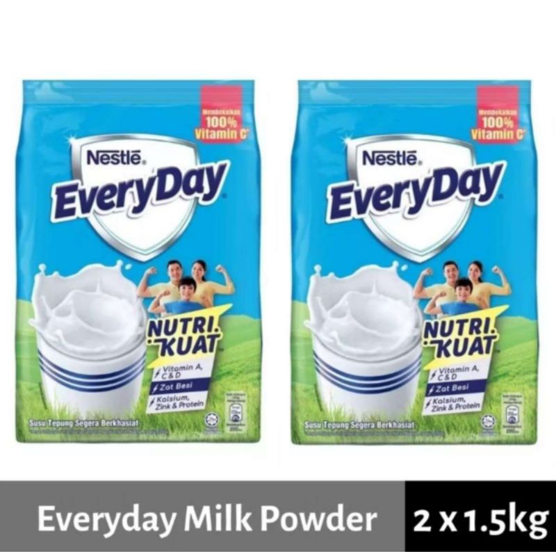 Nestle Everyday Nutri Kuat Milk Powder (1.5kg) | Shopee Malaysia